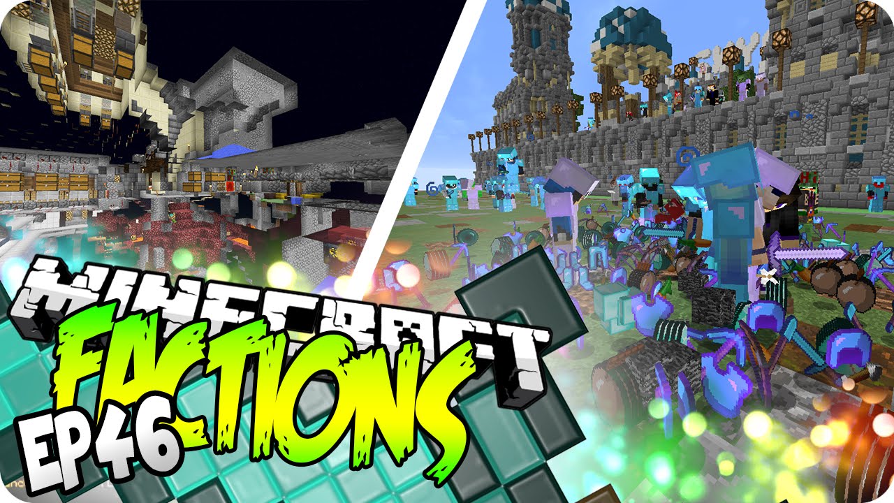 Minecraft FACTIONS Server EP46 FACTIONS FINALE - HUGE RAID/DROP PARTY ...