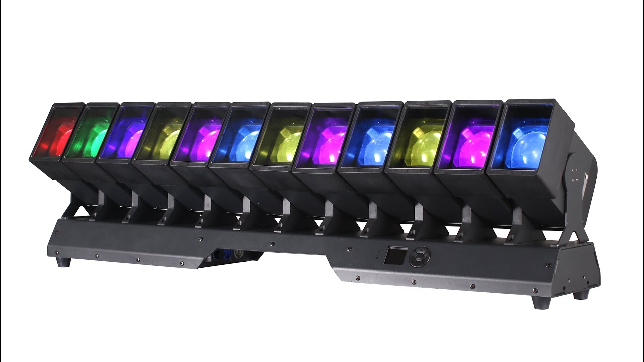 BESTYART/ TB1260Z Wave / Led1260 Tilt Bar Zoom Volero Wave Moving head ...