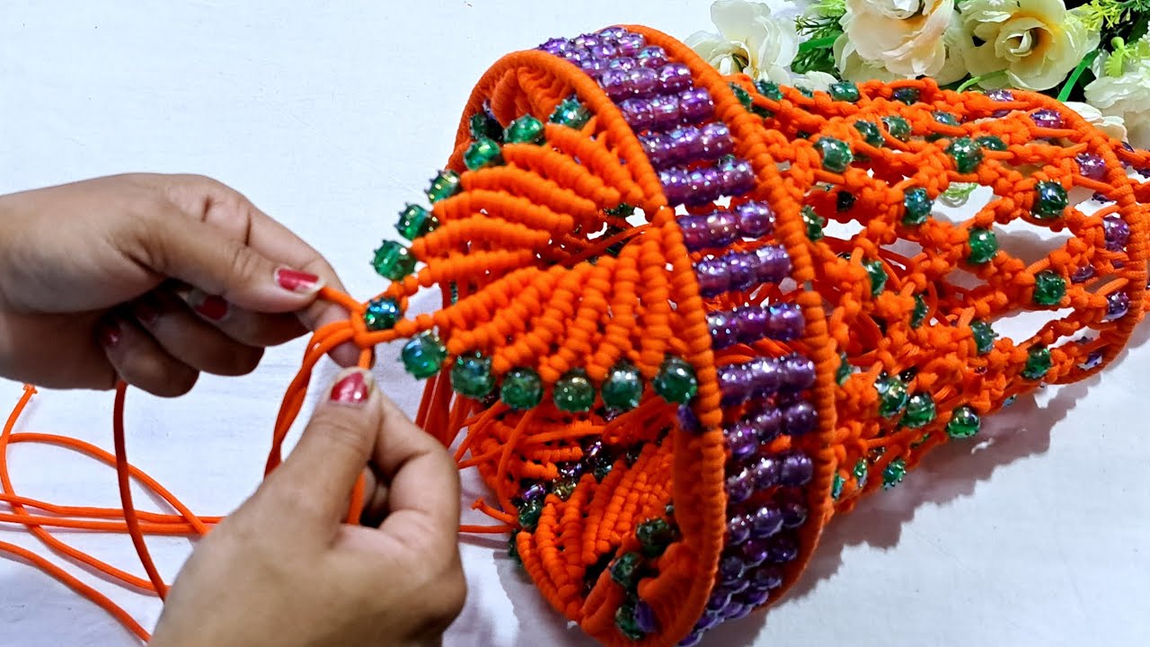 Macrame Jhumar New Design 2023/ Easy Macrame Jhumar design/Macrame ...