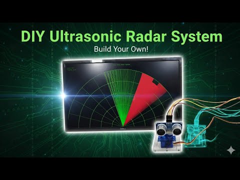 How to Make a Radar System with Arduino and Ultrasonic Sensor | DIY project | Step-by-Step Tutorial