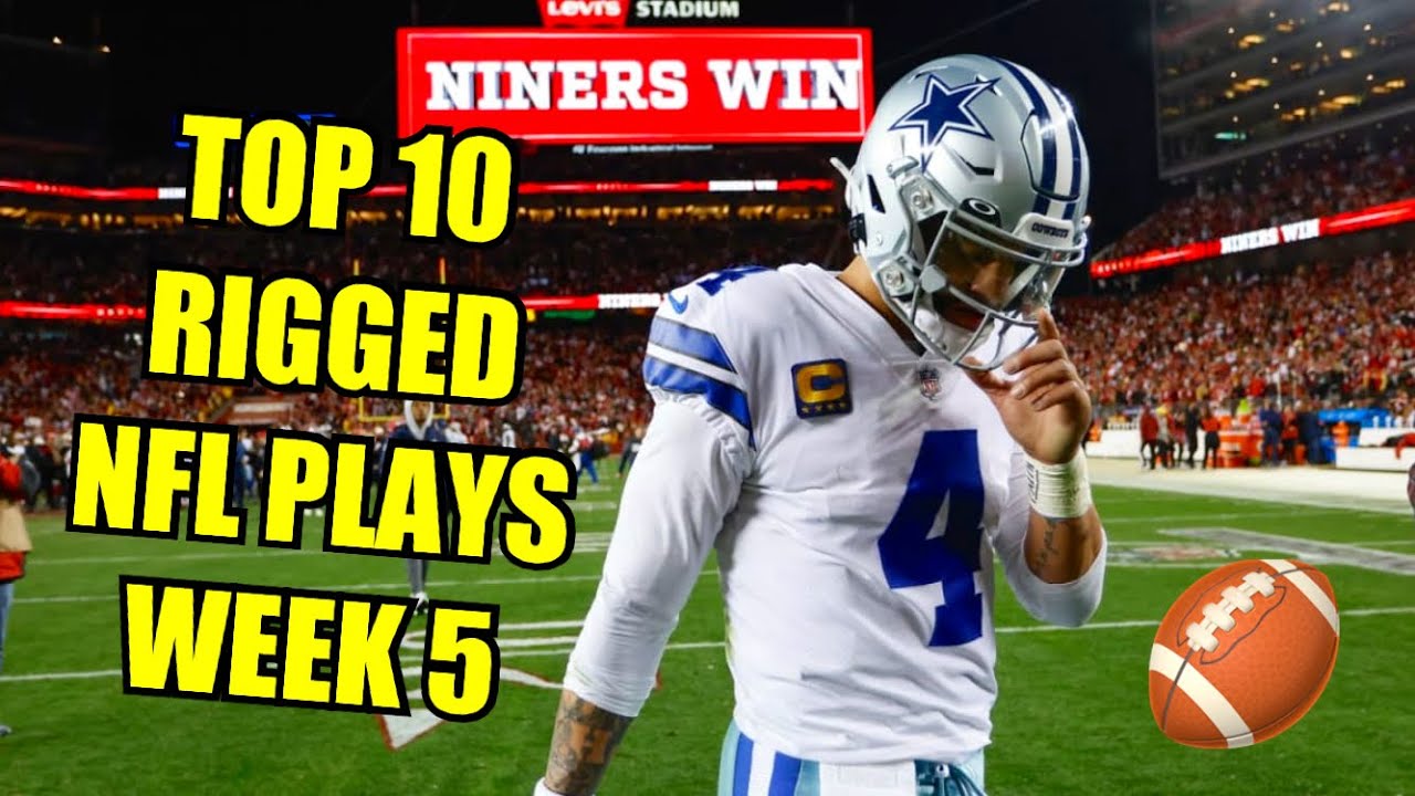 Top 10 Most UNREAL NFL Plays (Week 5) - YouTube