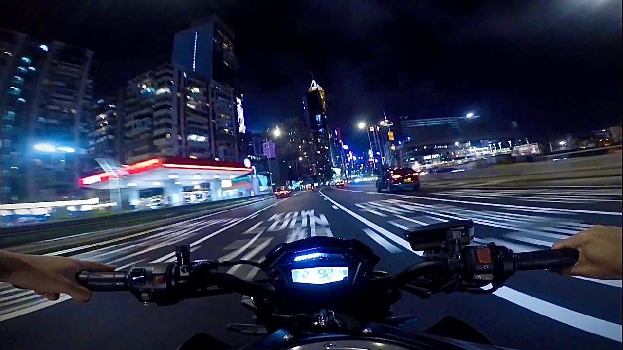 Kawasaki Z1000 Night Ride || HONG KONG || #HKMCRIDERS - YouTube