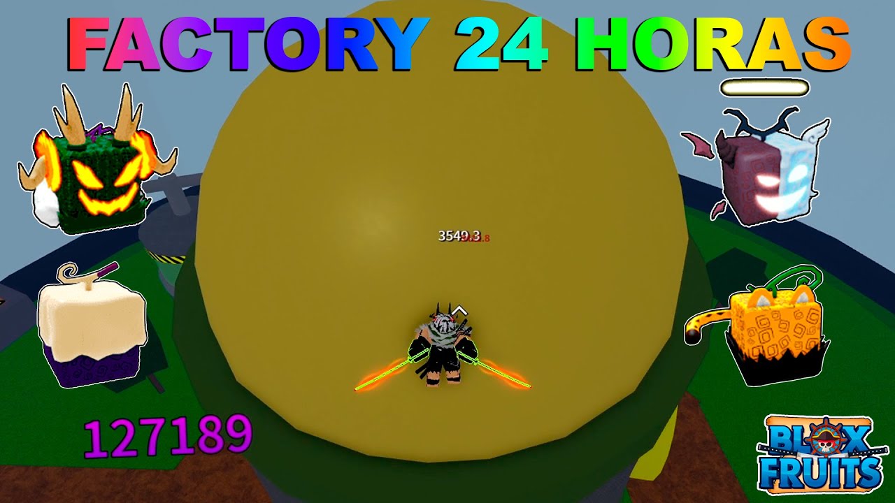 24 HORAS FAZENDO FACTORY E ESSE FOI O RESULTADO - BLOX FRUITS (ROBLOX ...