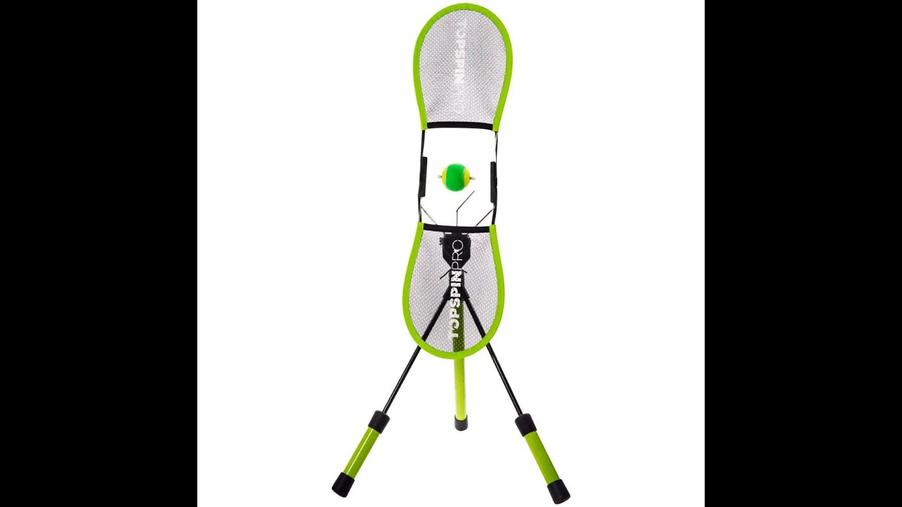 Learn Topspin With Tennis Training Aid - TopspinPro - YouTube