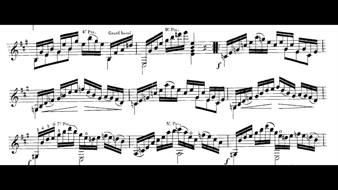 Matteo Carcassi : Etude Op.60-25 - YouTube