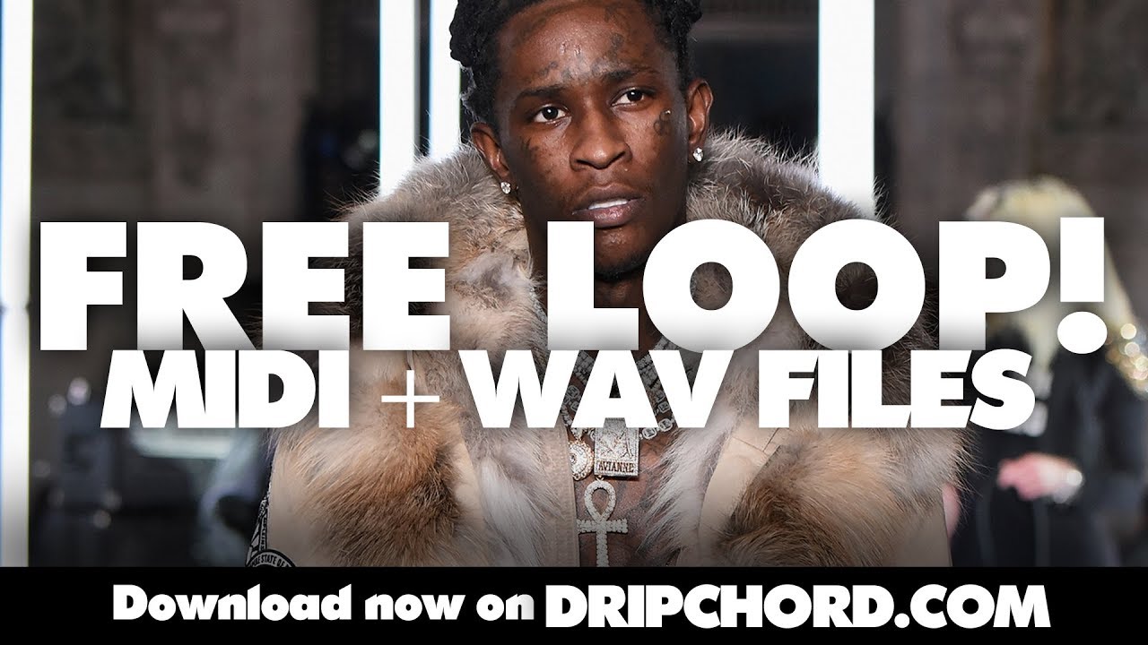 Free Young Thug Loop "Pound" - Free MIDI and WAV files - YouTube