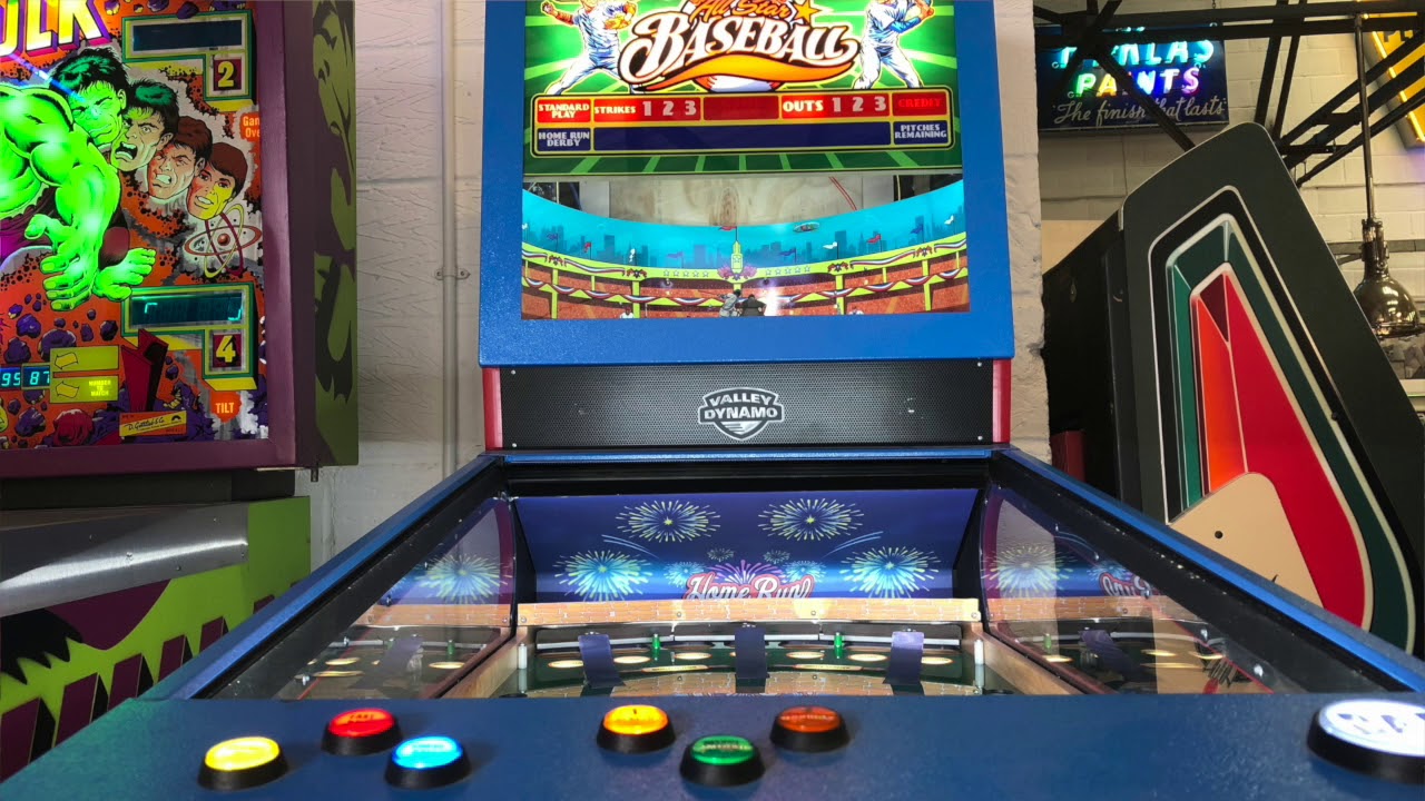 All Star Baseball Arcade game - YouTube