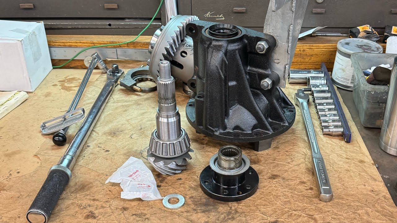 S2000 diff comes in broken leaves with a rare 3.63 ring and pinion PuddyMod Stage 2 upgrades ...