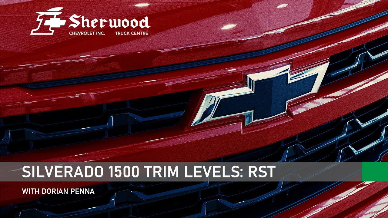 Silverado Trim Levels - RST - YouTube