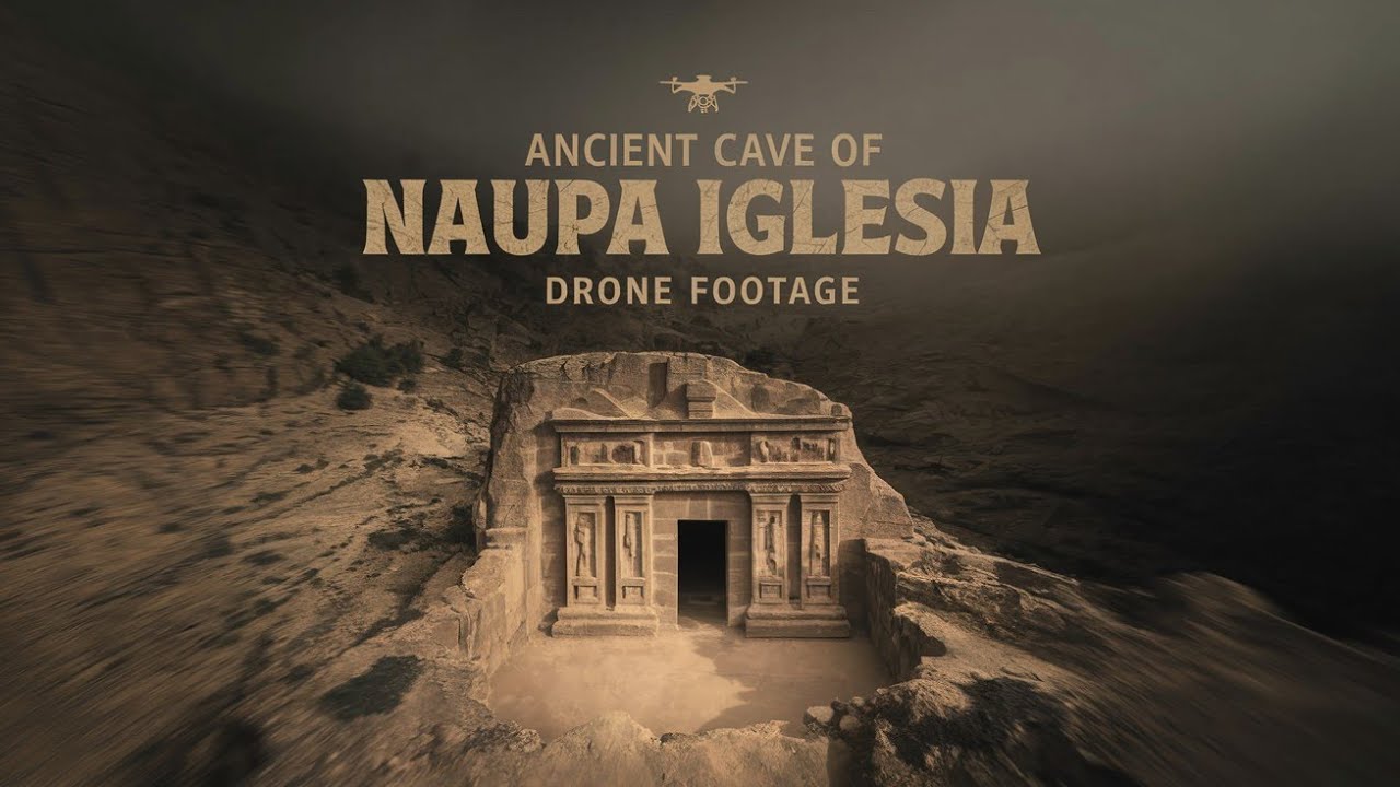 Ancient Cave of Naupa Iglesia:DRONE FOOTAGE #ancientcivilizations# ...