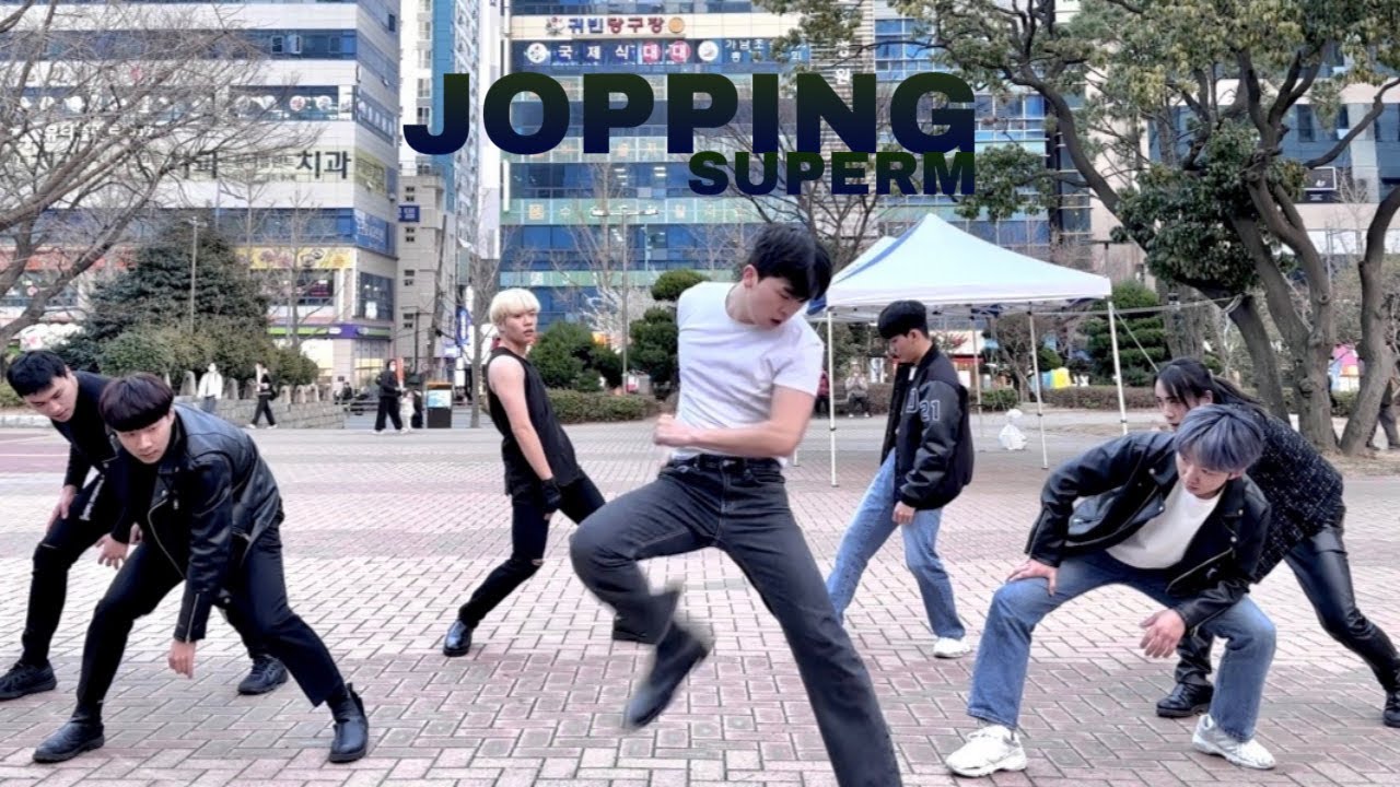 [동아대학교 댄스 동아리 TIPSY] JOPING-Super M | 부민캠 버스킹 - YouTube
