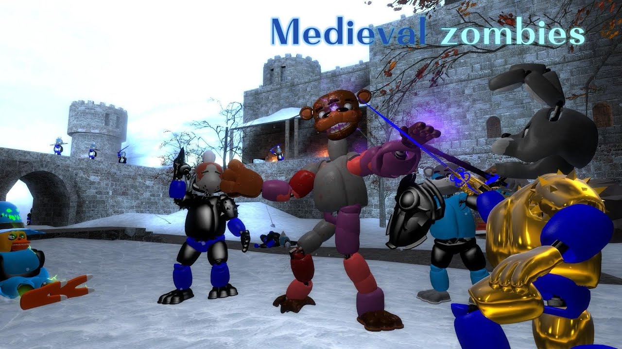 GMOD FNAF | Medieval Zombies | ep 5 - the King - YouTube