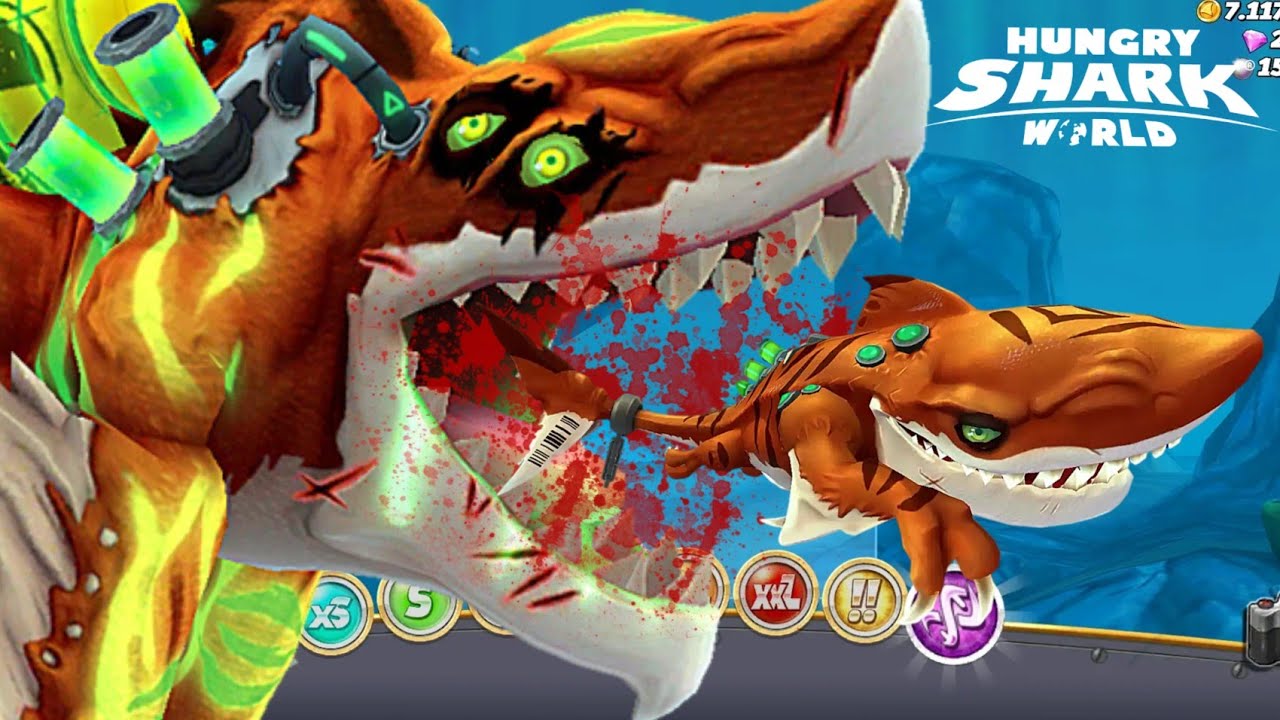 MELTDOWN SHARK & ATOMIC SHARK MOVIE COMPILATION! - Hungry Shark World ...