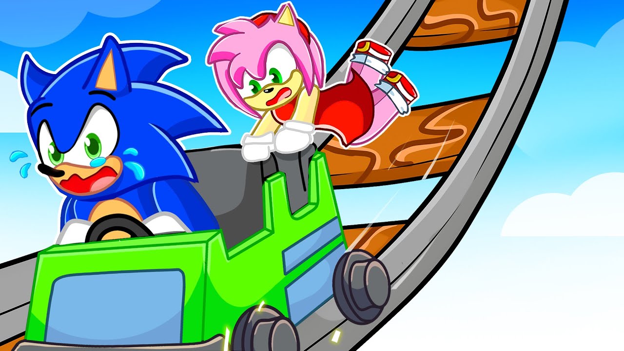 Cart Ride DISASTERS with Sonic & Amy! - YouTube