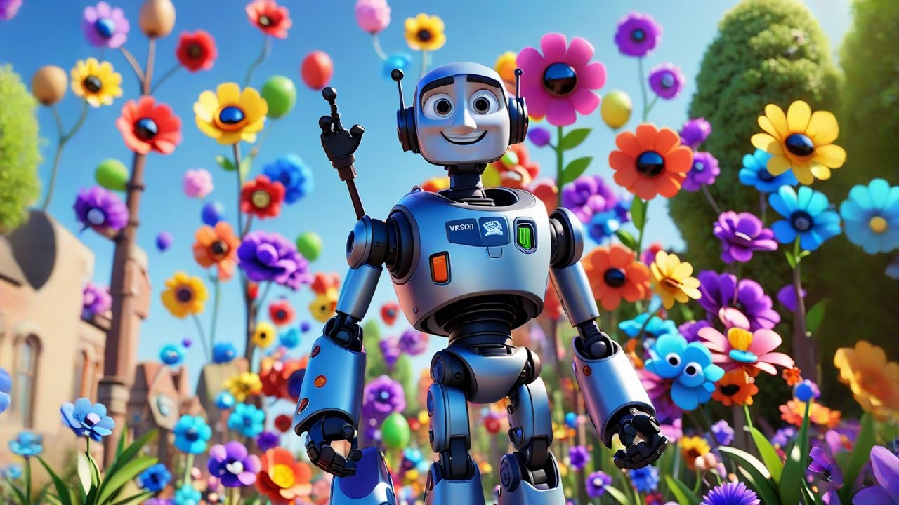 The Robot That Loved to Sing 🤖🎶 | Fun Kids Song | Music, Emotions ...