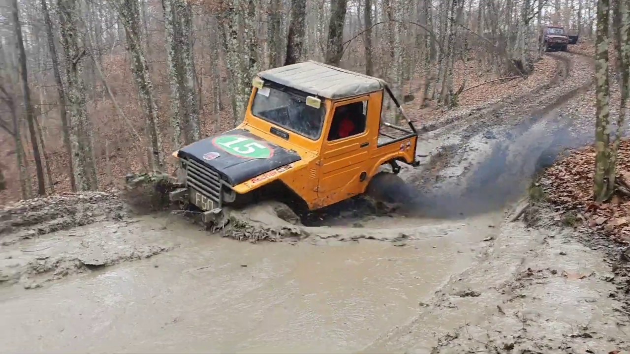 Dzip klub Zabac Srbac 27.1.2020 off road - YouTube