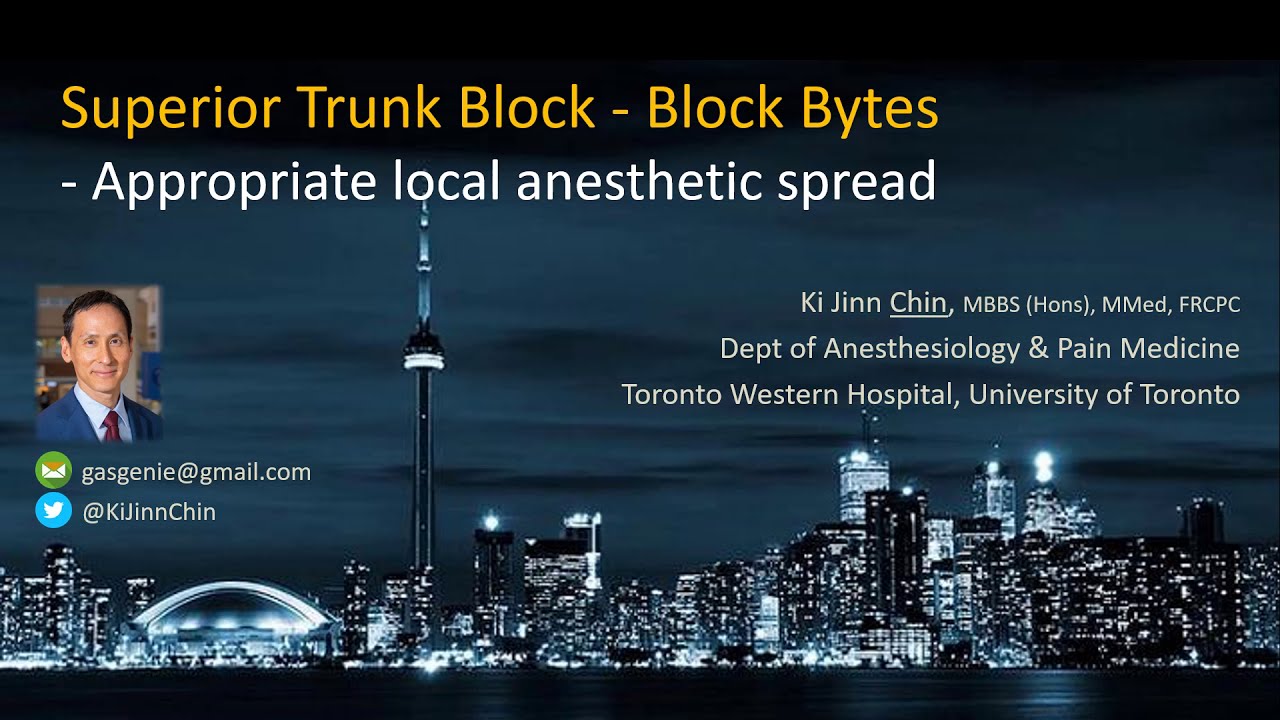 Superior Trunk Block - Appropriate LA Spread ("Block Bytes") - YouTube