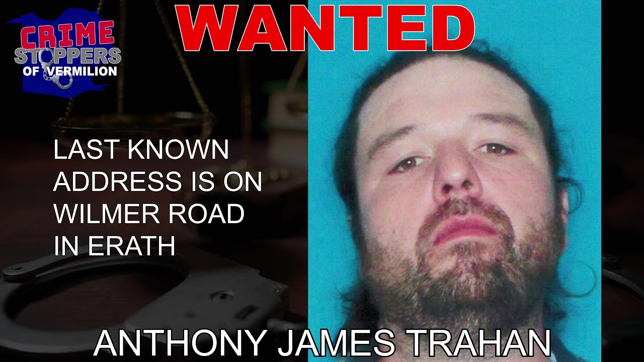 Vermilion Parish Crime Stoppers: Anthony James Trahan - YouTube