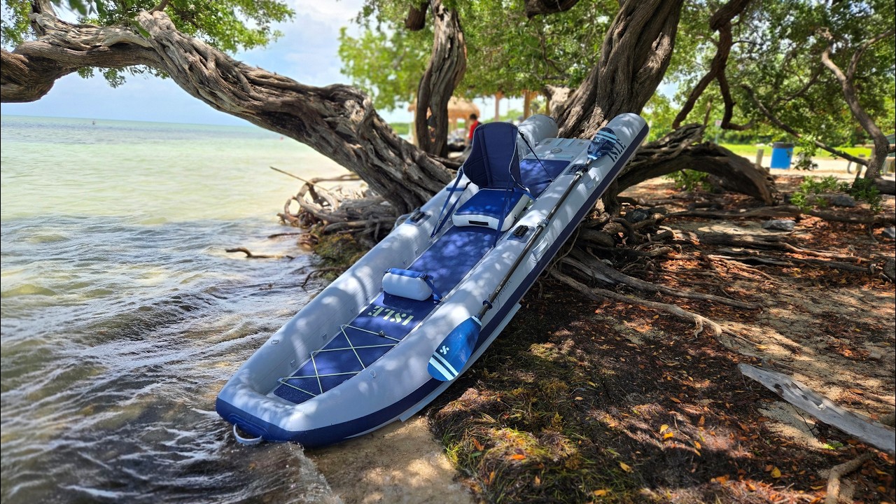 THIS may be the REAL KAYAK KILLER Isle Flywater TEST! Thru Rocks and ...