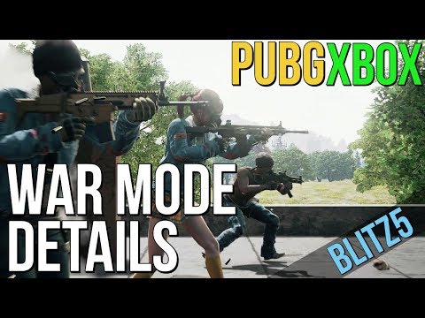PUBG Xbox War Mode Explained (1.0 Release)