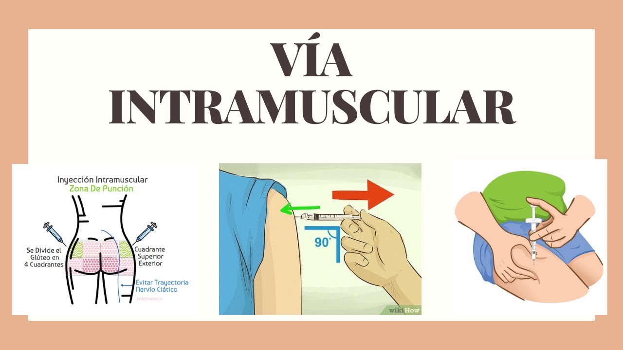ADMINISTRACION DE MEDICAMENTO VIA INTRAMUSCULAR - YouTube