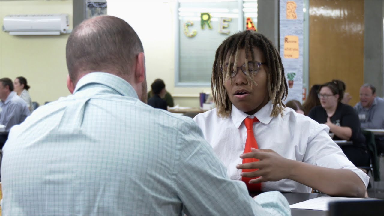 Coleman Environmental Magnet AVID Day Mock Interviews - YouTube