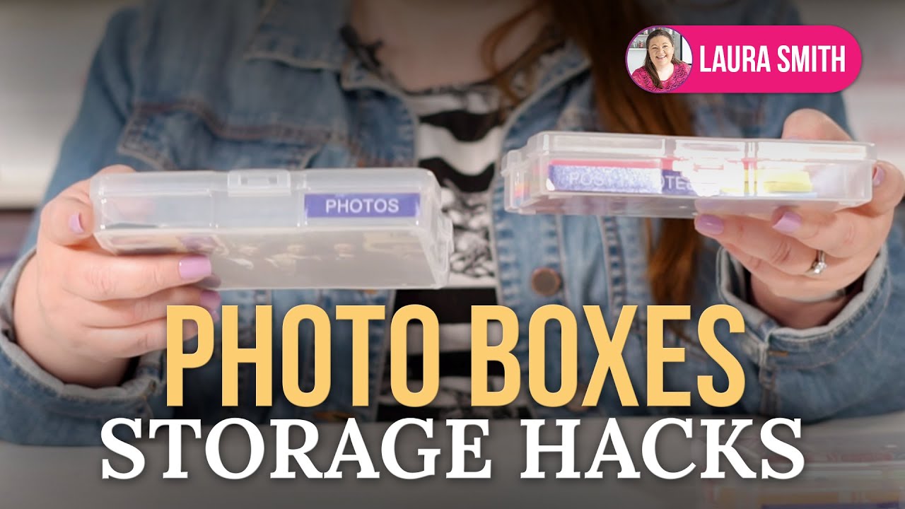 Small Space Hacks | Using Photo Boxes for Alternate Storage Solutions ...
