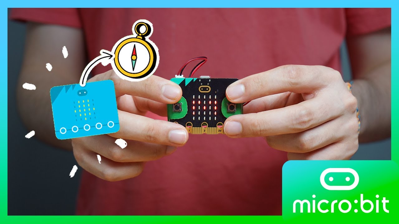 Programa tu Micro:bit 🤖🧭 crea tu propia Brújula- MoonMakers - YouTube