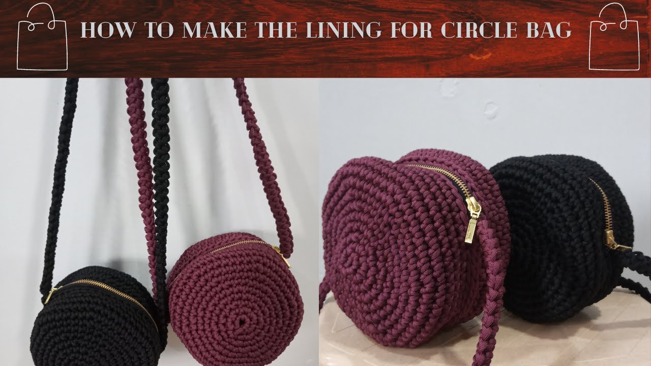 Crochet Macrame Circle Bag 💕Easy DIY Sling Bag | Part-2 - YouTube