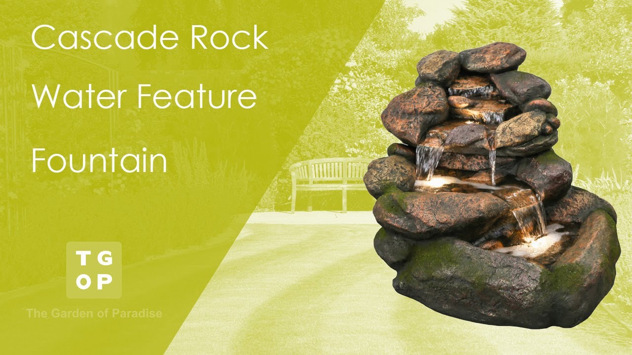 Cascade Rock Water Feature Fountain DW196052 Australia Melbourne Sydney ...