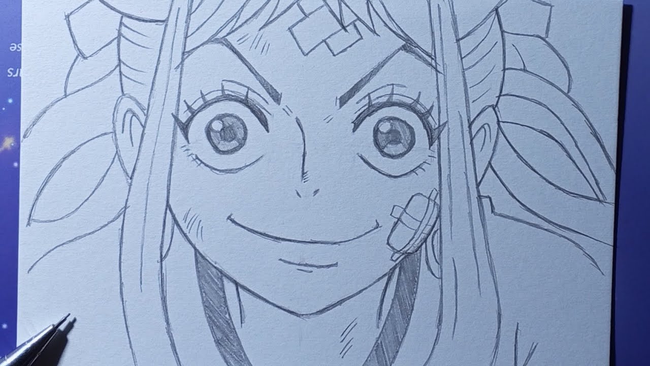 Anime Drawing|How to draw Yamato from One Piece - YouTube