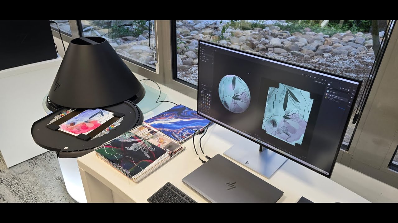 HP Z Captis + Adobe Substance 3D - YouTube