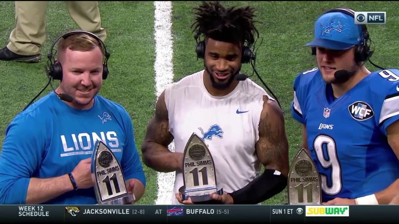 NFL on CBS Subway Post Game Show 2016 Thanksgiving - YouTube