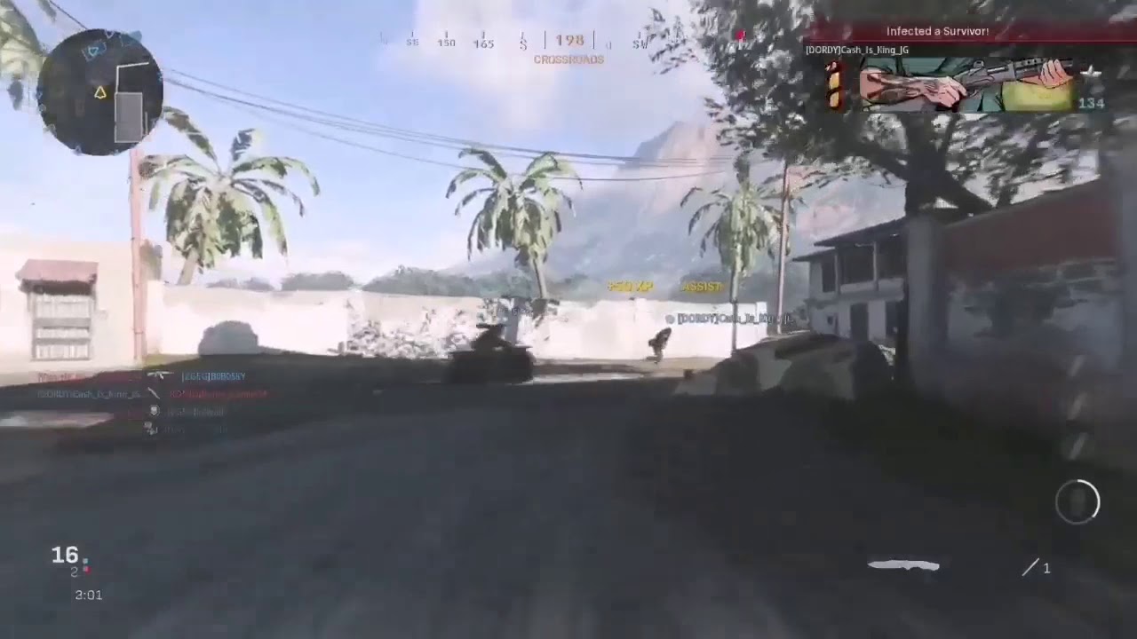 COD MW INFECTED, THROWING KNIFE KILL - YouTube