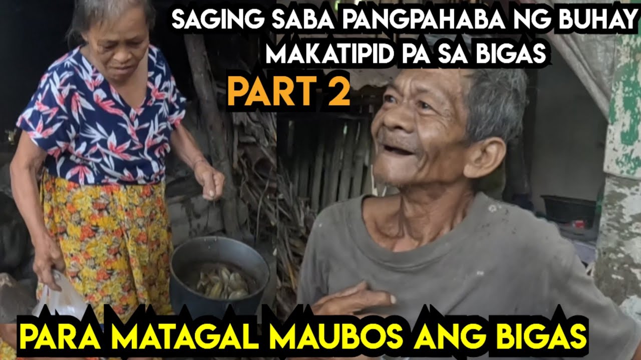 Saging lang lagi para matagal maubos ang bigas Part 2 , Bakit nawala si nanay? ll Rene OC - YouTube