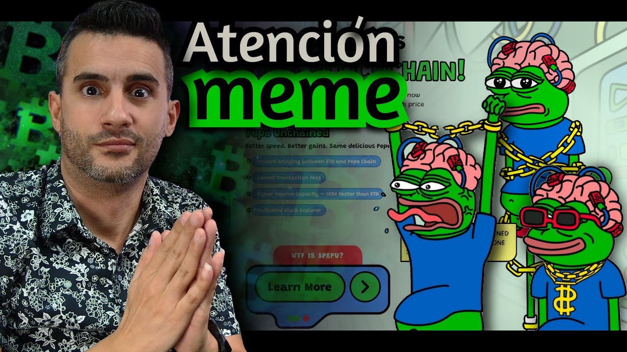 OPORTUNIDAD PEPU: Primer TOKEN MEME PEPE con Blockchain Propia en ...