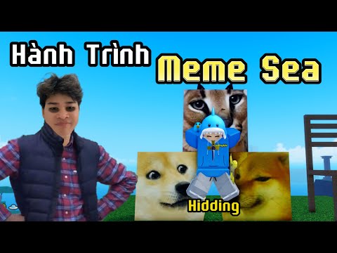 MemeSea - Hidding trở thành DOG THỦ trong Meme Sea. #hidding #memesea #roblox #games