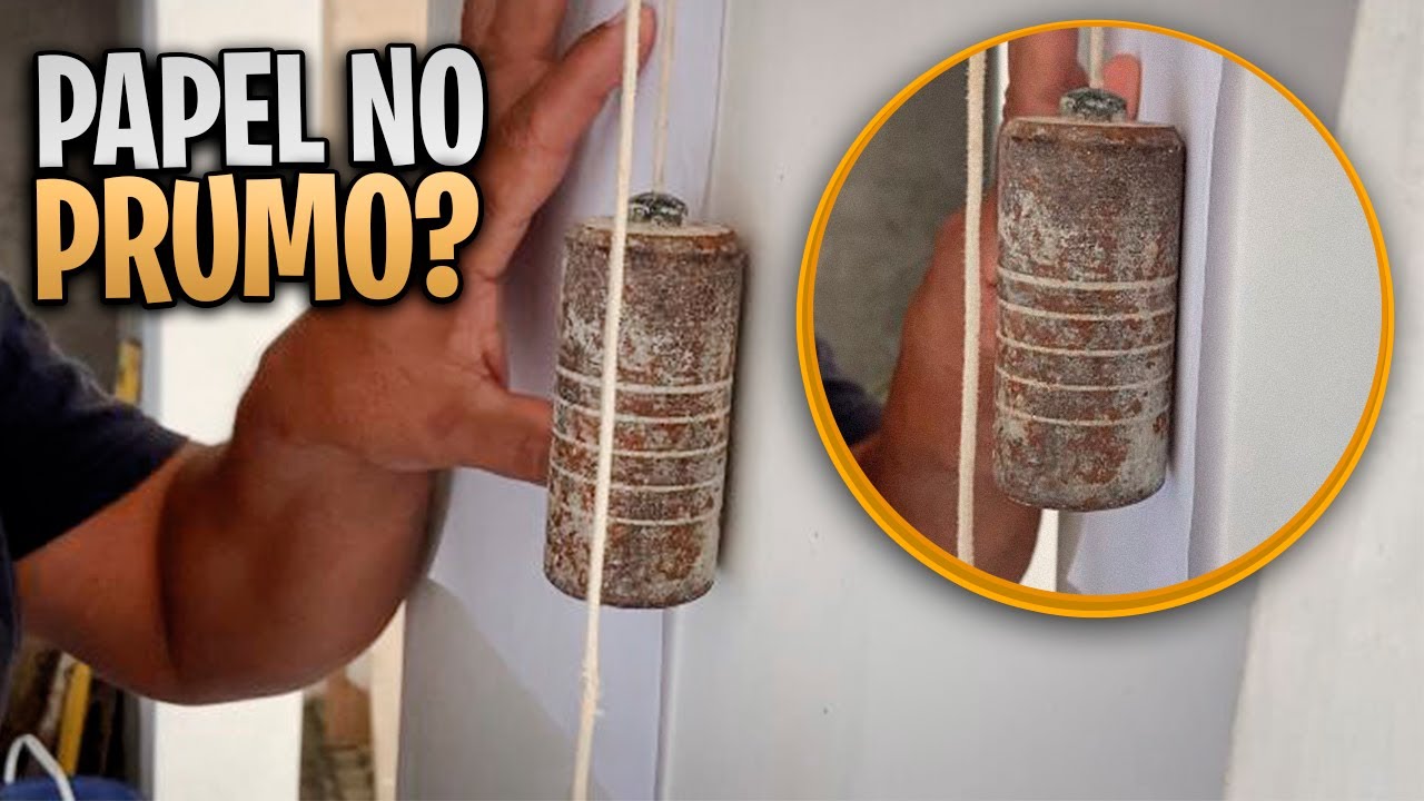 COMO USAR O PRUMO NA PAREDE, REBOCO É ALVENARIA PASSO A PASSO PRA ...