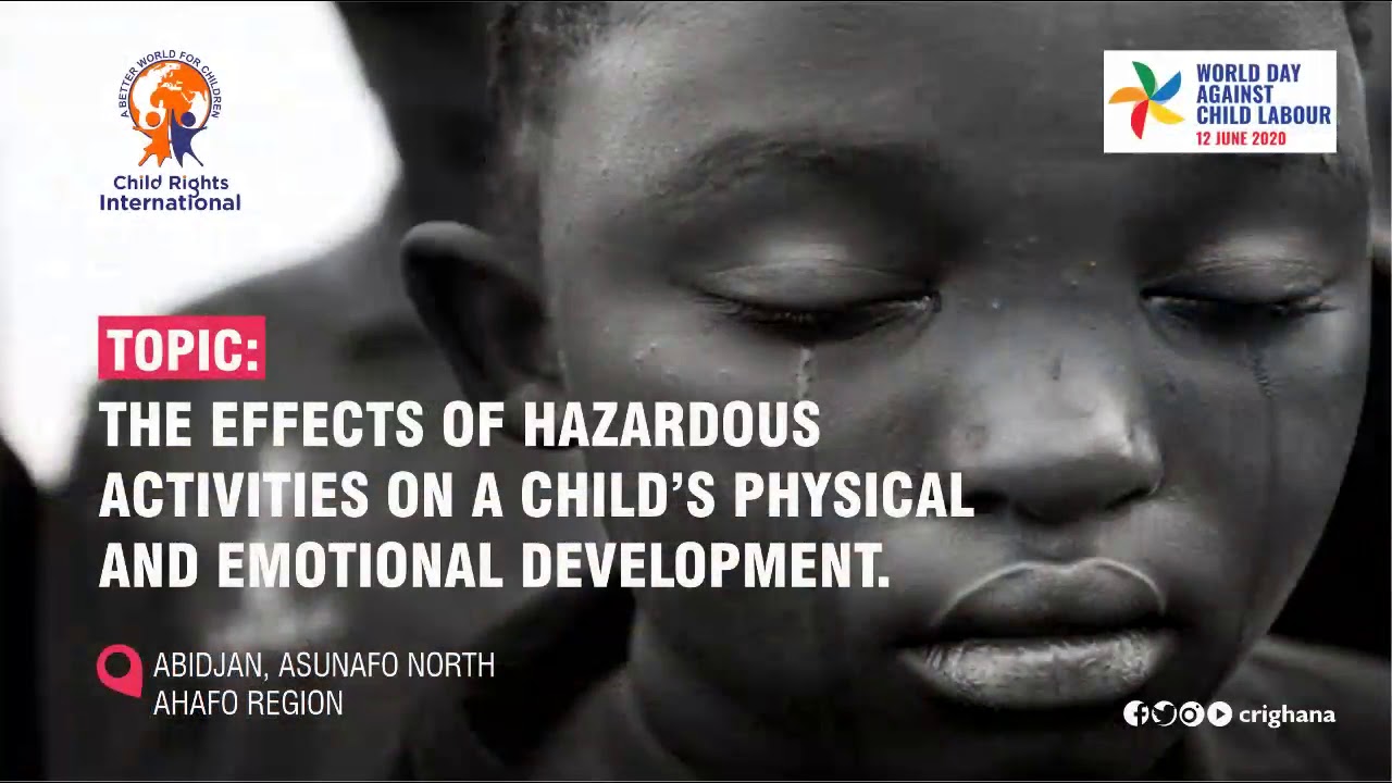 THE EFFECTS OF HAZARDOUS ACTIVITIES ON A CHILD'S PHYSICAL AND EMOTIONAL ...