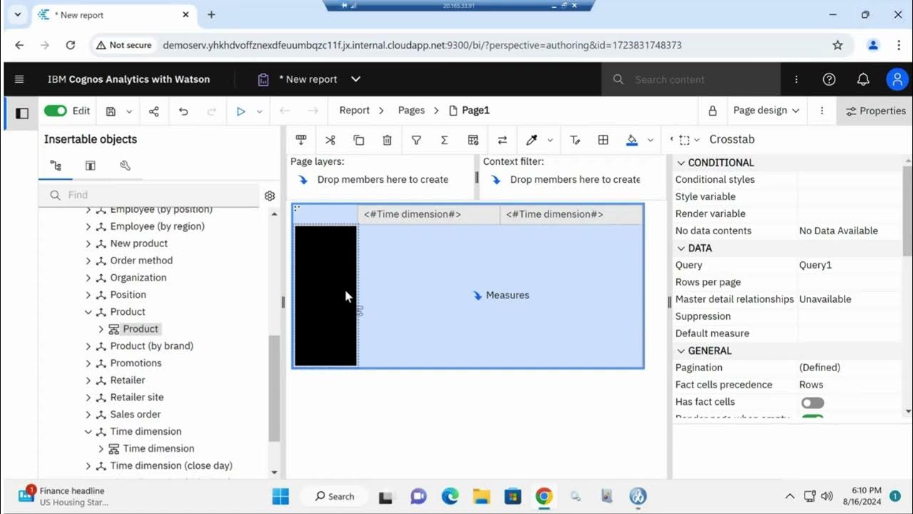 Dimensionally Modeled Relational (DMR) data in IBM Cognos Analytics - YouTube