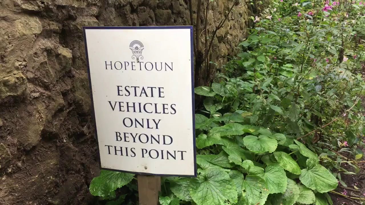 BANNED from filming Sam Heughan House in Outlander Lallybroch - YouTube