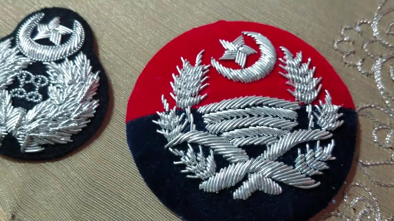 Zari Badges | Hand Embroidery Badges | Customize order | Manufacturer ...