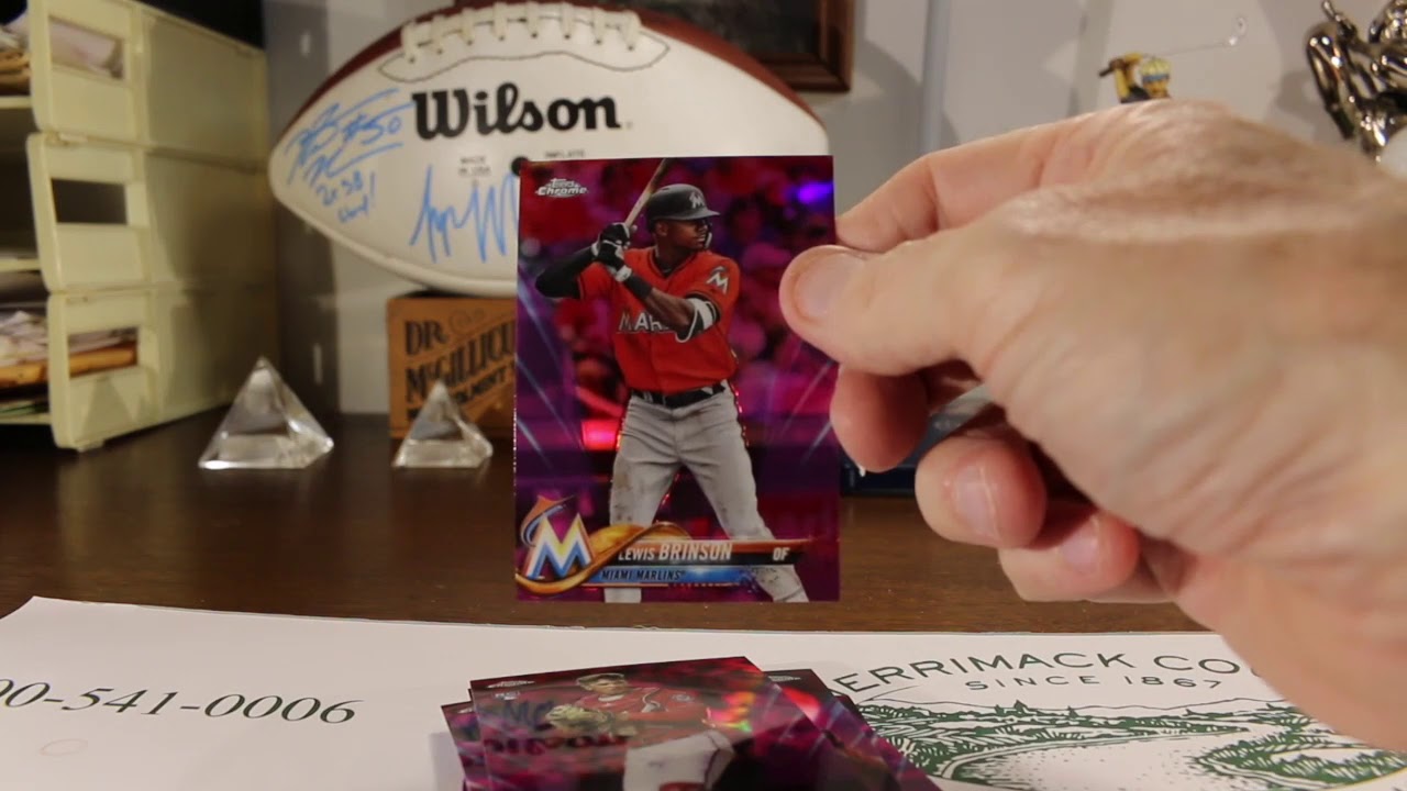 Building The Pink Refractors from 2018 Topps Chrome - YouTube
