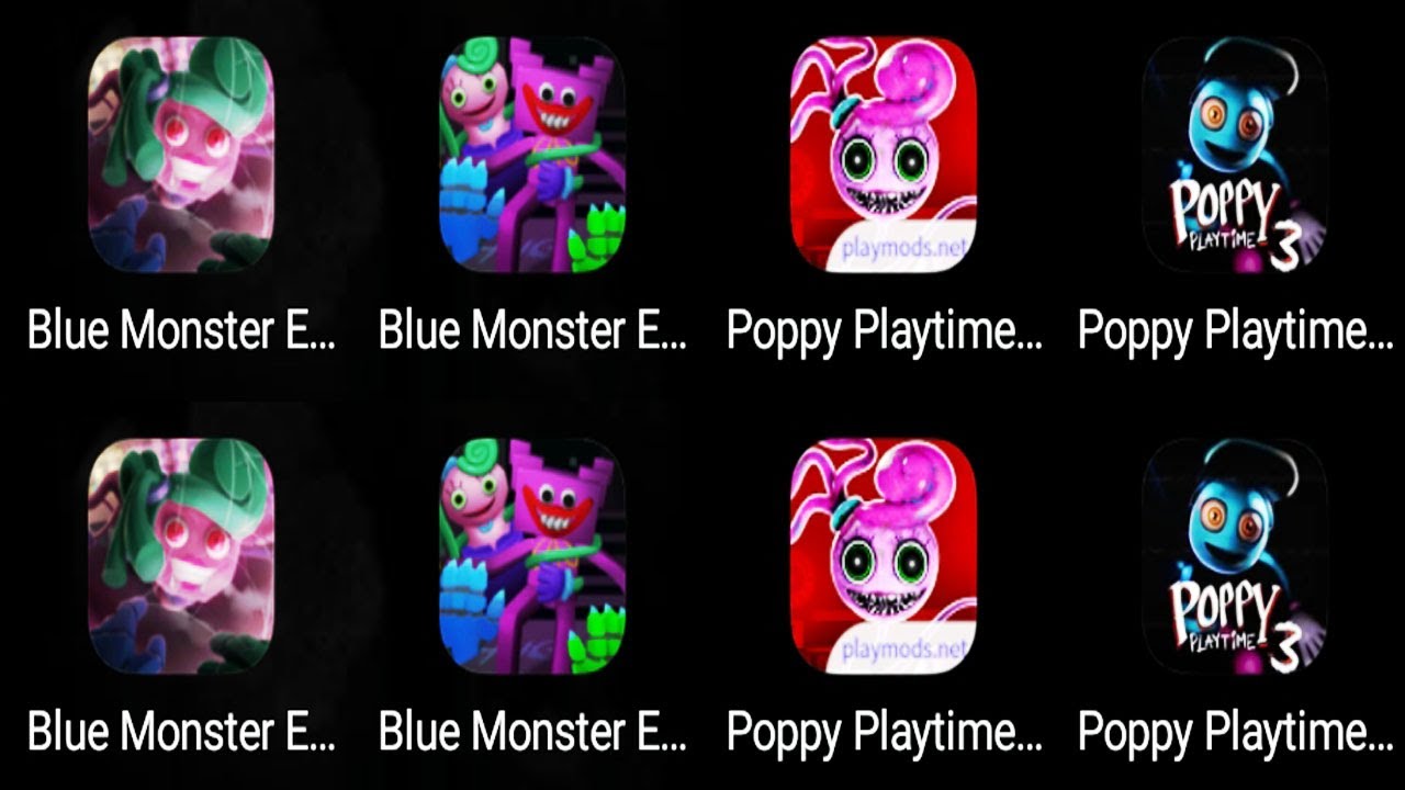 Blue Monster Escape: Chapter 2,Huggy Escape Playtime,Poppy Playtime 2 ...