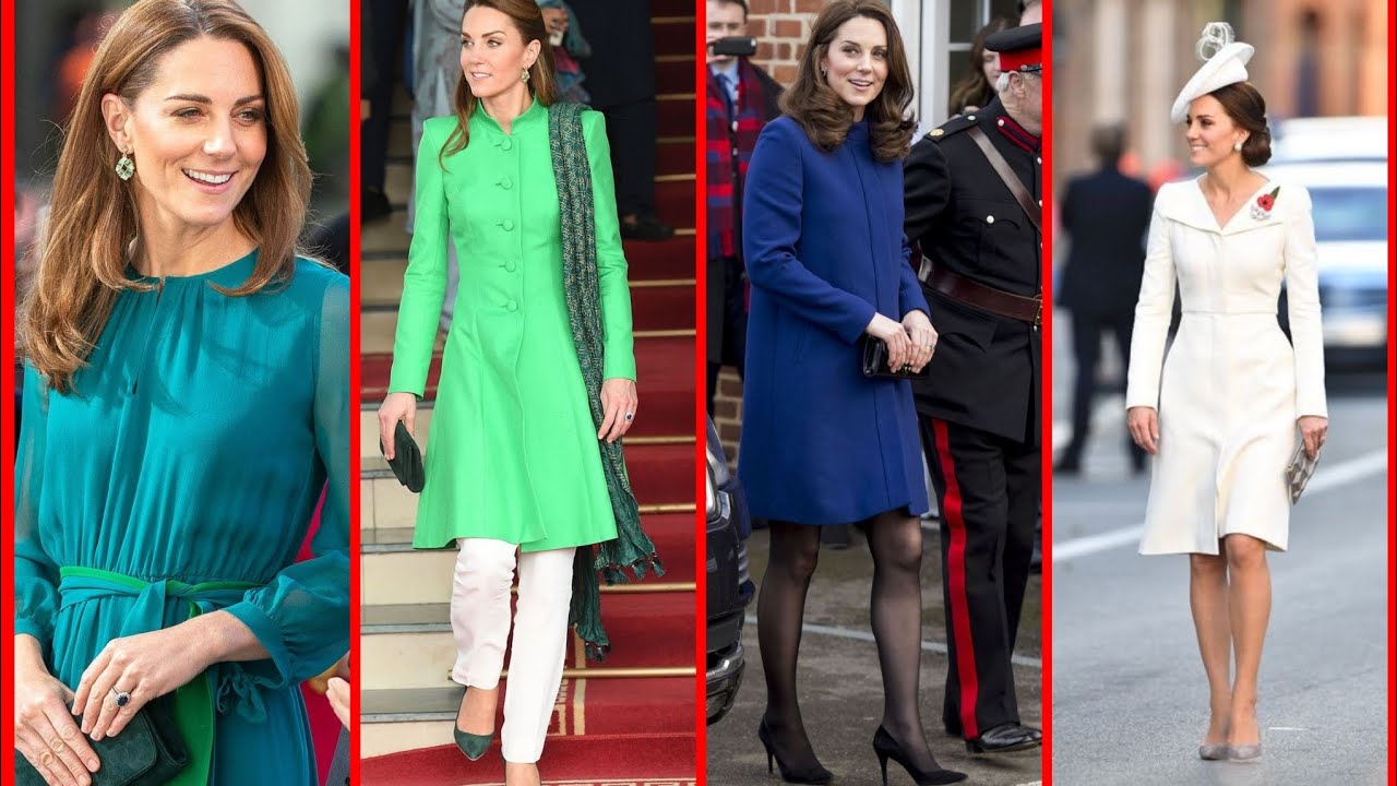 ROYAL KATE MIDDLETON ICONIC LOOKS AND AWESOME APPEARANCES KEPT THE SHOW ...