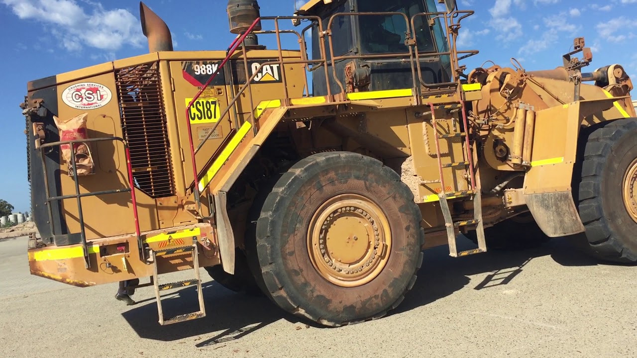 MK07 - 2015 Caterpillar 988K 4x4 Articulated Wheel Loader (CSI87) - YouTube