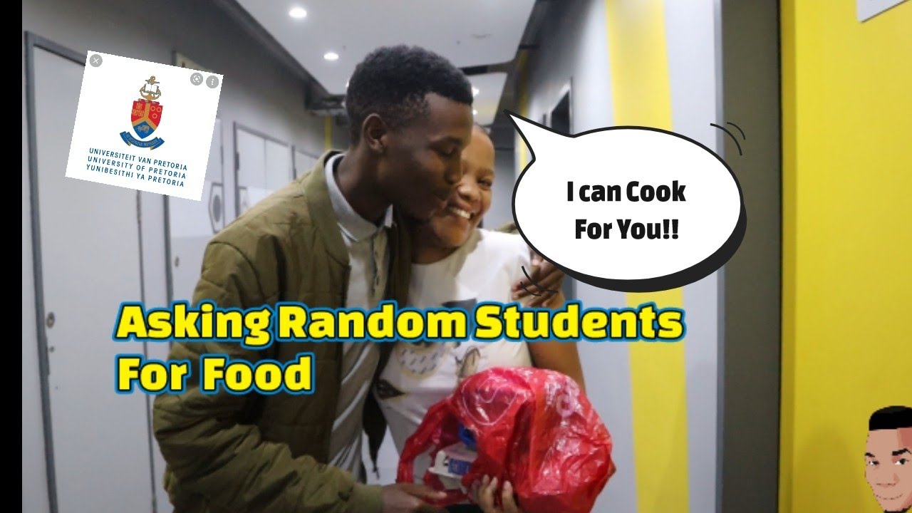 Asking RANDOM University Students For FOOD!!!| University of Pretoria ...