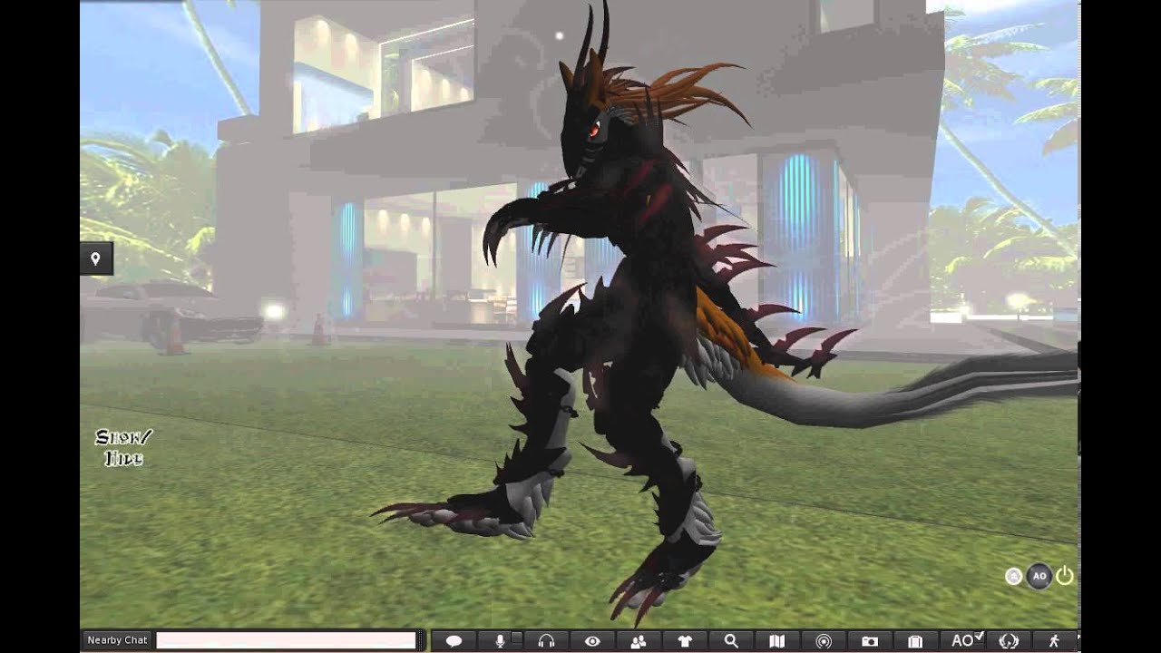 Second Life Furry - headhunterz battle 2 the end - YouTube