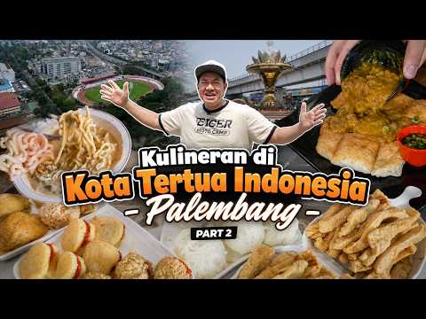 BIKIN NGILER Jalan-Jalan ~ Lanjut Kulineran di Palembang. Makanan Legend yang harus dicoba‼️(eps101)