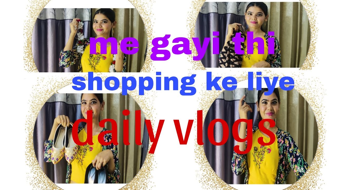 Me gayi thi shopping #Ms #Comedy #Vlogs - YouTube